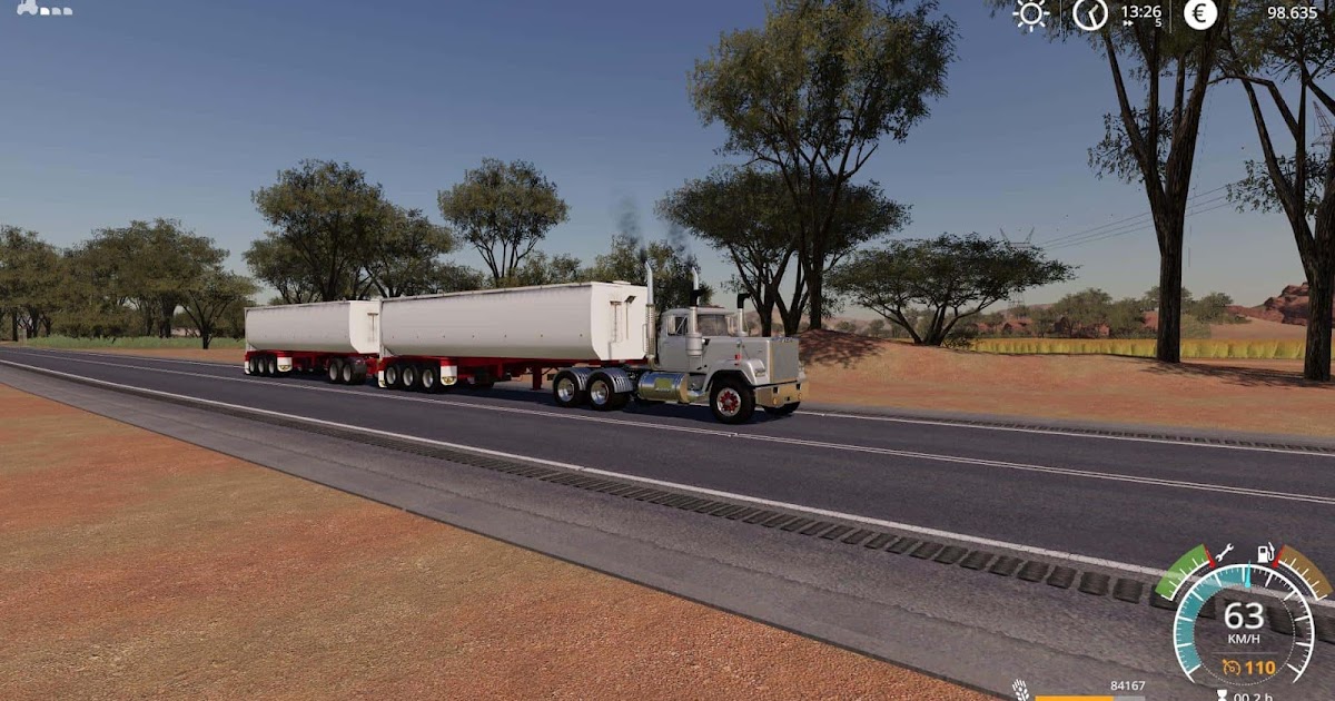 FS19 RWT Aussie dump trailer v1.0 - FS 19 & 22 USA Mods Collection
