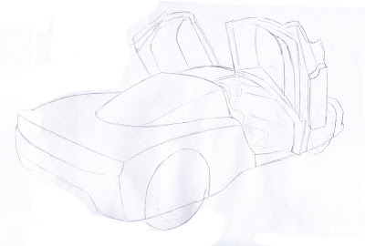 How to draw a Ferrari Enzo!! | Drawing Lessons