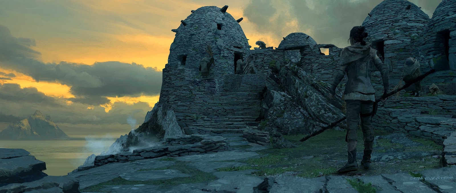 SETH ENGSTROM: Star Wars: The Last Jedi - Concept Artwork