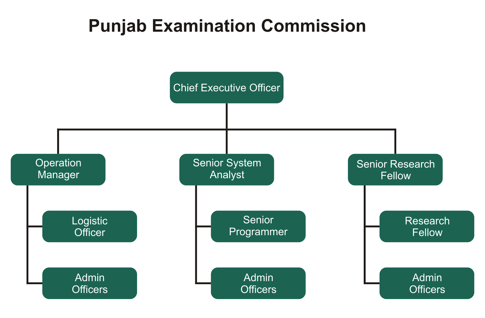 PEC Organogram | Punjab Education Commission Pec.edu.pk 5th and 8th ...