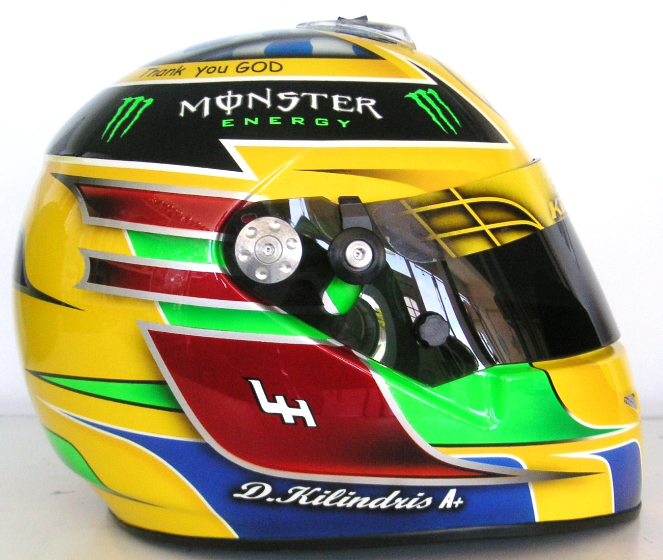 Hand Painted Helmets - Design your helmet today..!!: Kart Helmet Design ...