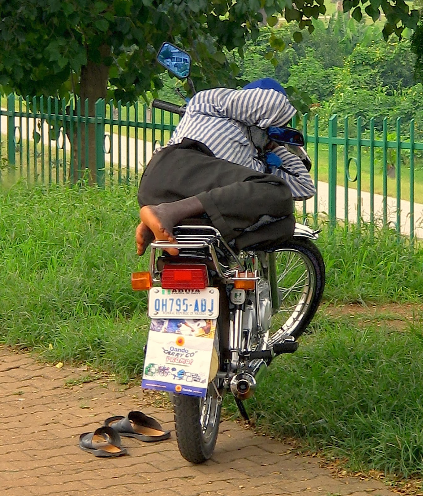 Photos of Nigeria: Sights of Okada (Commercial Motorcycles) on Nigerian ...