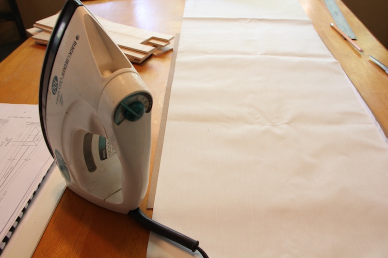 Building a Homemade Crank Organ: Marking the Bellows Cloth