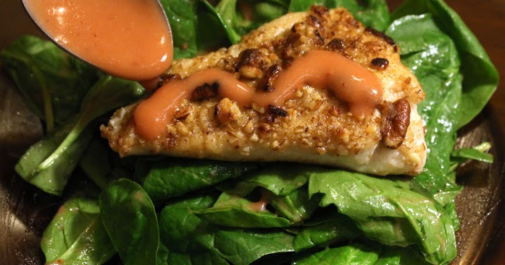 The 99 Cent Chef: Chef Matt's Pecan Crusted Fish & Strawberry ...