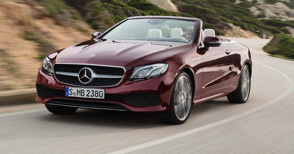 2018 Mercedes-Benz E-class Cabriolet First Drive - Rz Cars