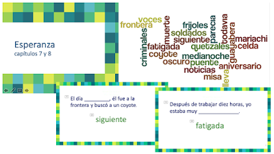 Teaching Spanish w/ Comprehensible Input: ESPERANZA the novel: Ideas ...