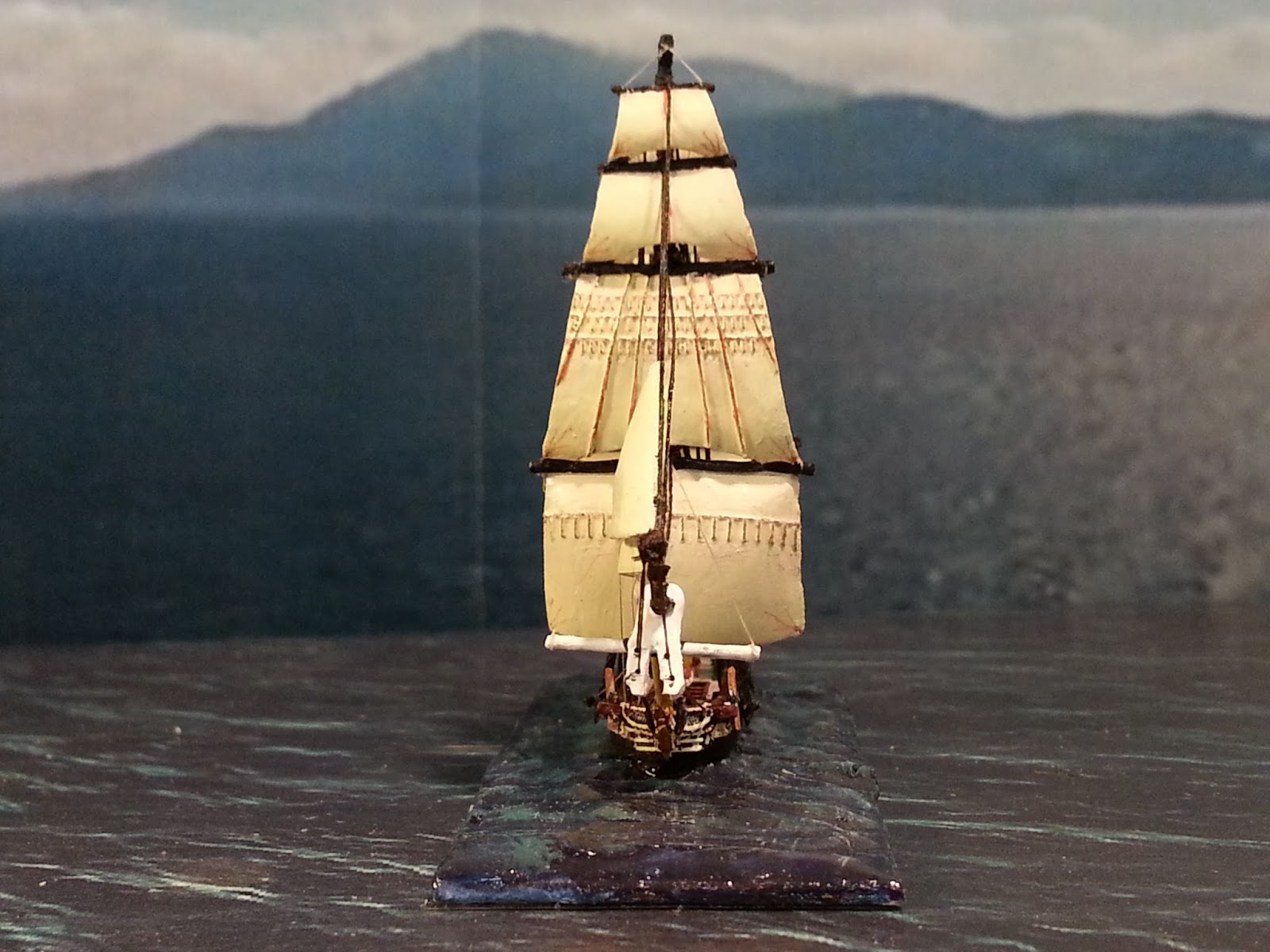 A Miniatures Hobby Room: 1/1200 GHQ USS Constellation