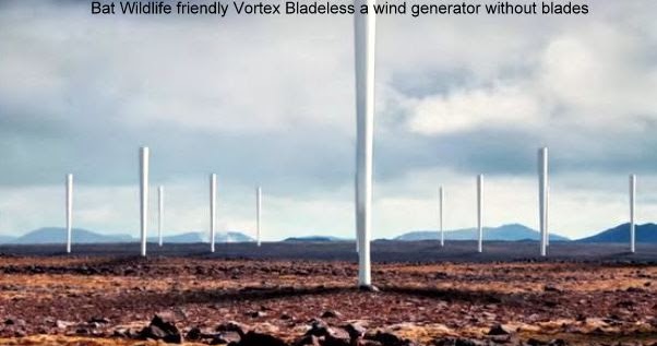 Bat Wildlife friendly? Vortex Bladeless: a wind generator without blades