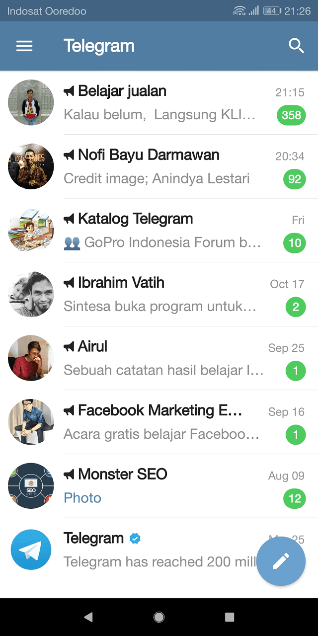 17+ Foto Profil Telegram