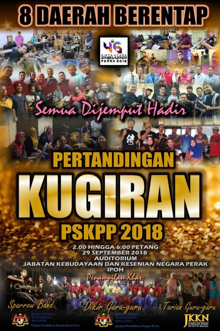 Pertandingan Kugiran PSKPP 2018 Program Interaksi Seni 2018 di JKKN Perak