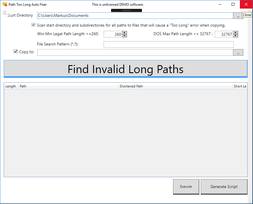 Path Too Long Auto Fixer: Path Too Long Auto Fixer R3 - the only tool ...