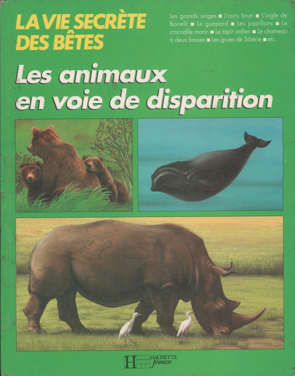 Leçons de choses: Pariselle, Les animaux en voie de disparition (1991)