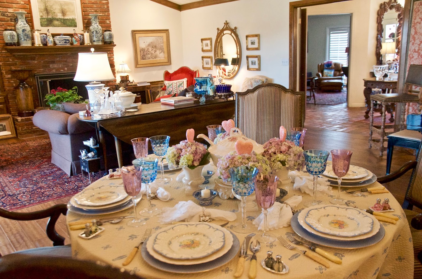 Guyanne's Birthday Luncheon, January, 2016 - Entertaining Women