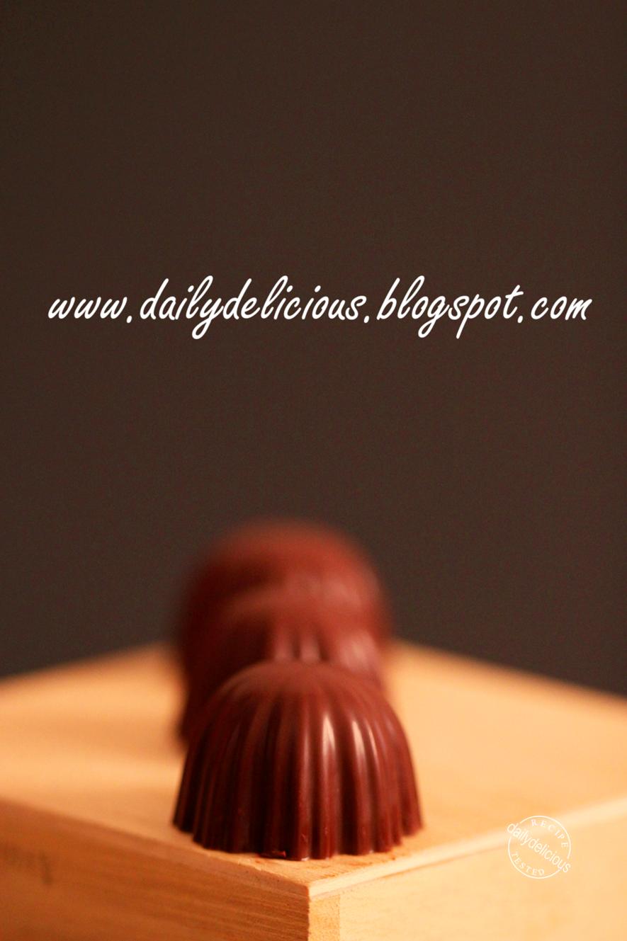 dailydelicious thai: Rum Raisins Chocolate Bonbons: My love in one BITE!