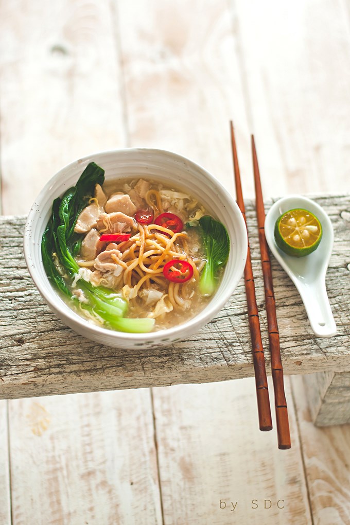 Melley Mey's Kitchen : ~ Resipi Mee Basah Ayam...