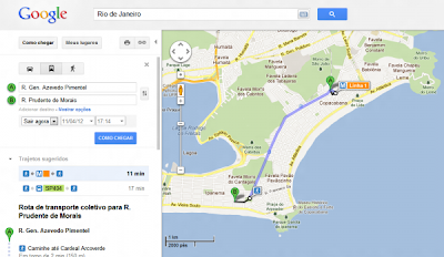 Google Maps informa rotas de transporte público em poucas cidades do ...