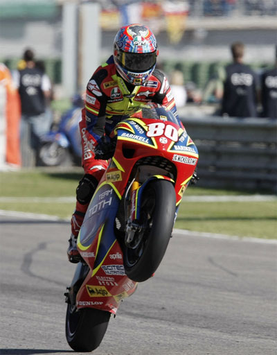 Best Celebrity: Hector Barbera Moto GP Racer