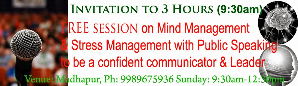 FREE session on Mind Management & Stress Management with Public ...