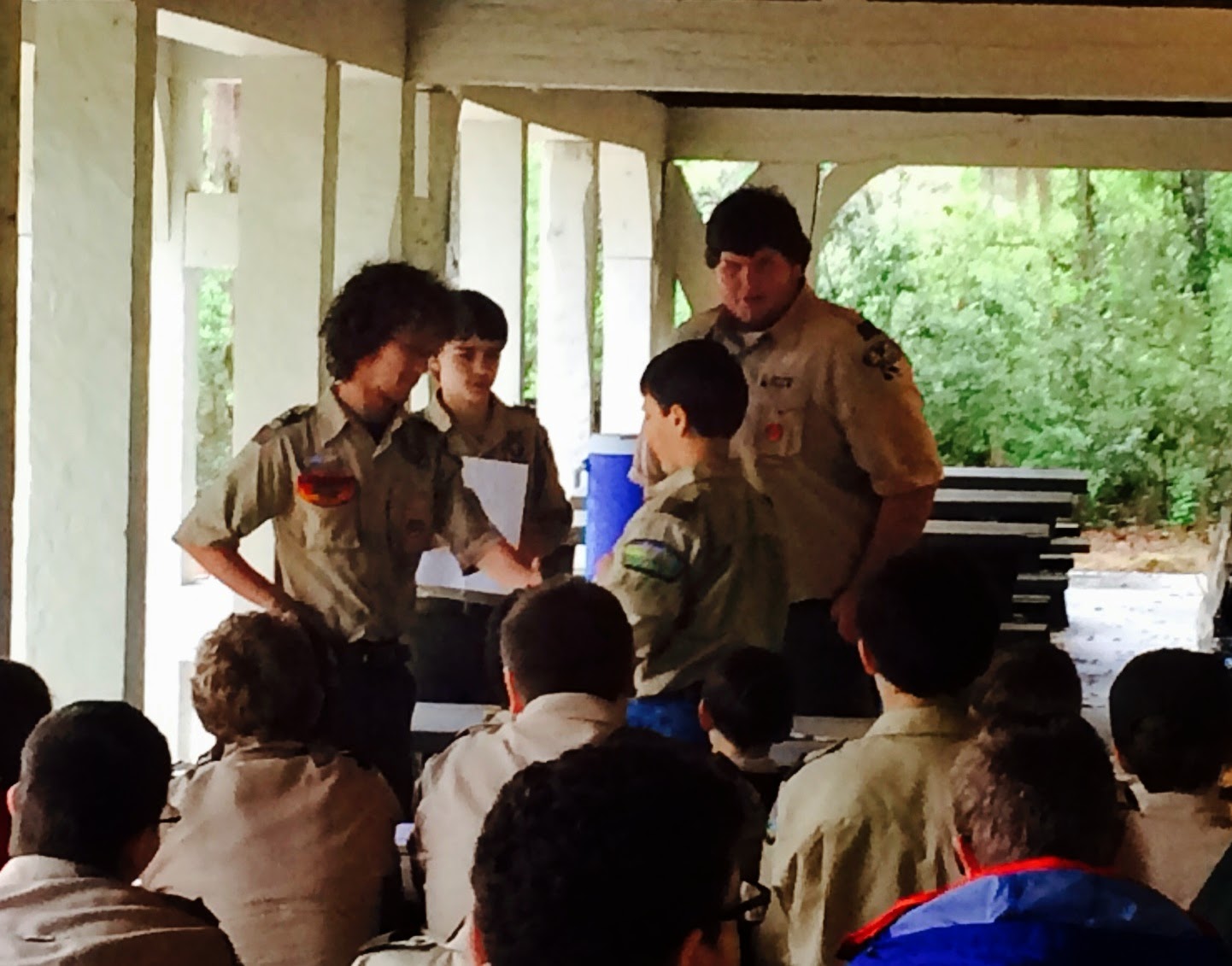 Family American Style 2016: First Boy Scout Campout