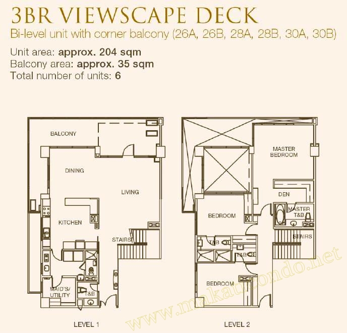 East Tower at One Serendra: Unit Offerings and Features