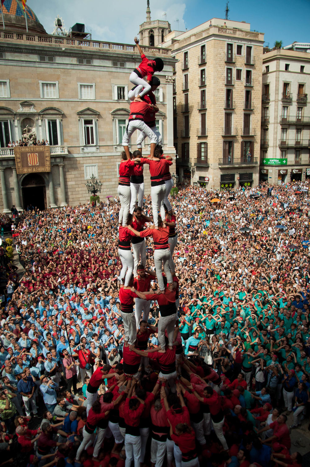 Noticias: Sorpresa!!! Els Castellers de Barcelona, en el Grito de México
