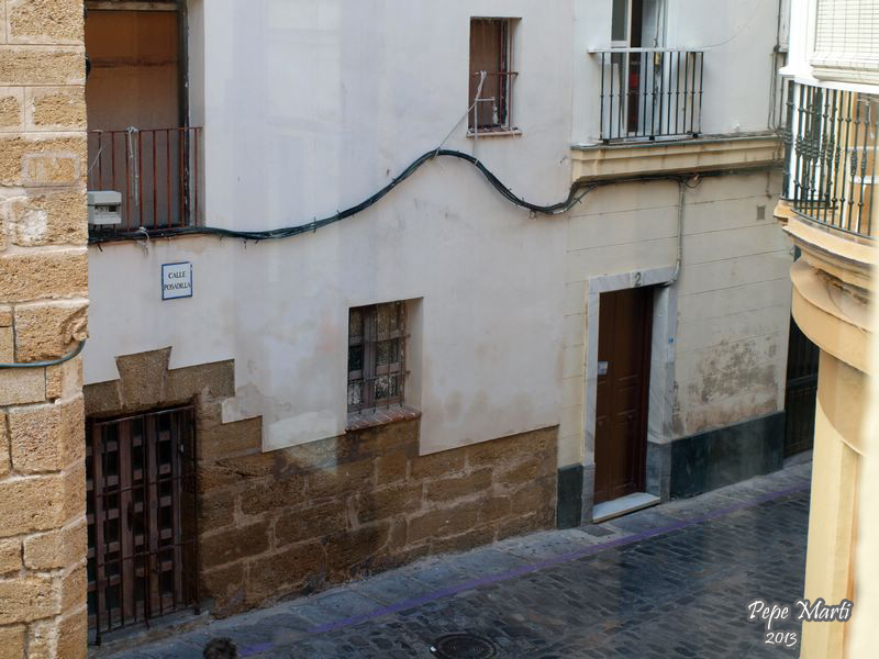 las fotos de Pepe Marti: Paseo por el Pópulo, Cádiz, julio 2013