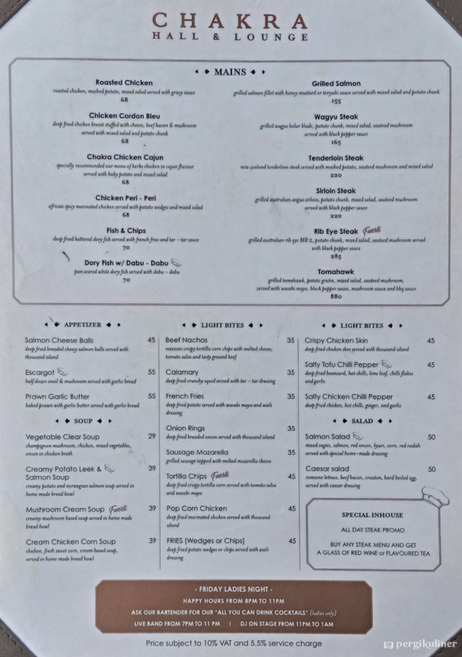 Makan Malam di Chakra Hall & Lounge - The Breeze BSD - Dian Restu ...