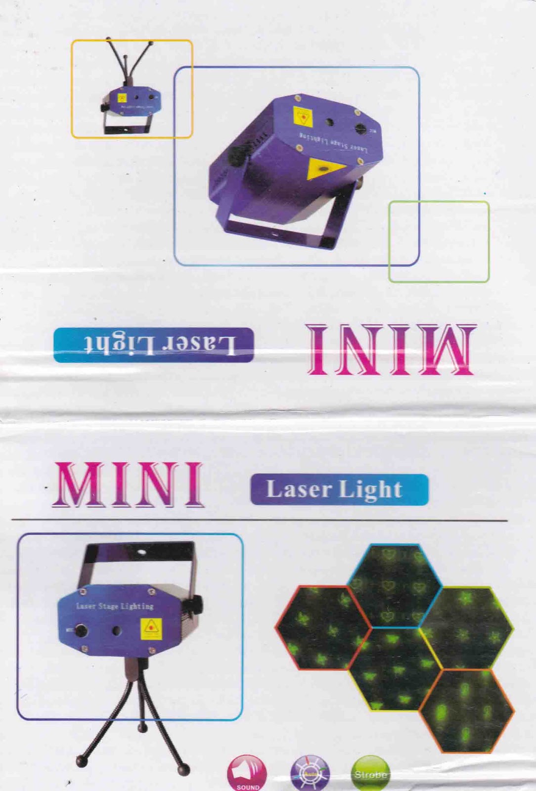 Jual aneka barang: Lampu laser mini . Mini laser stage lighting