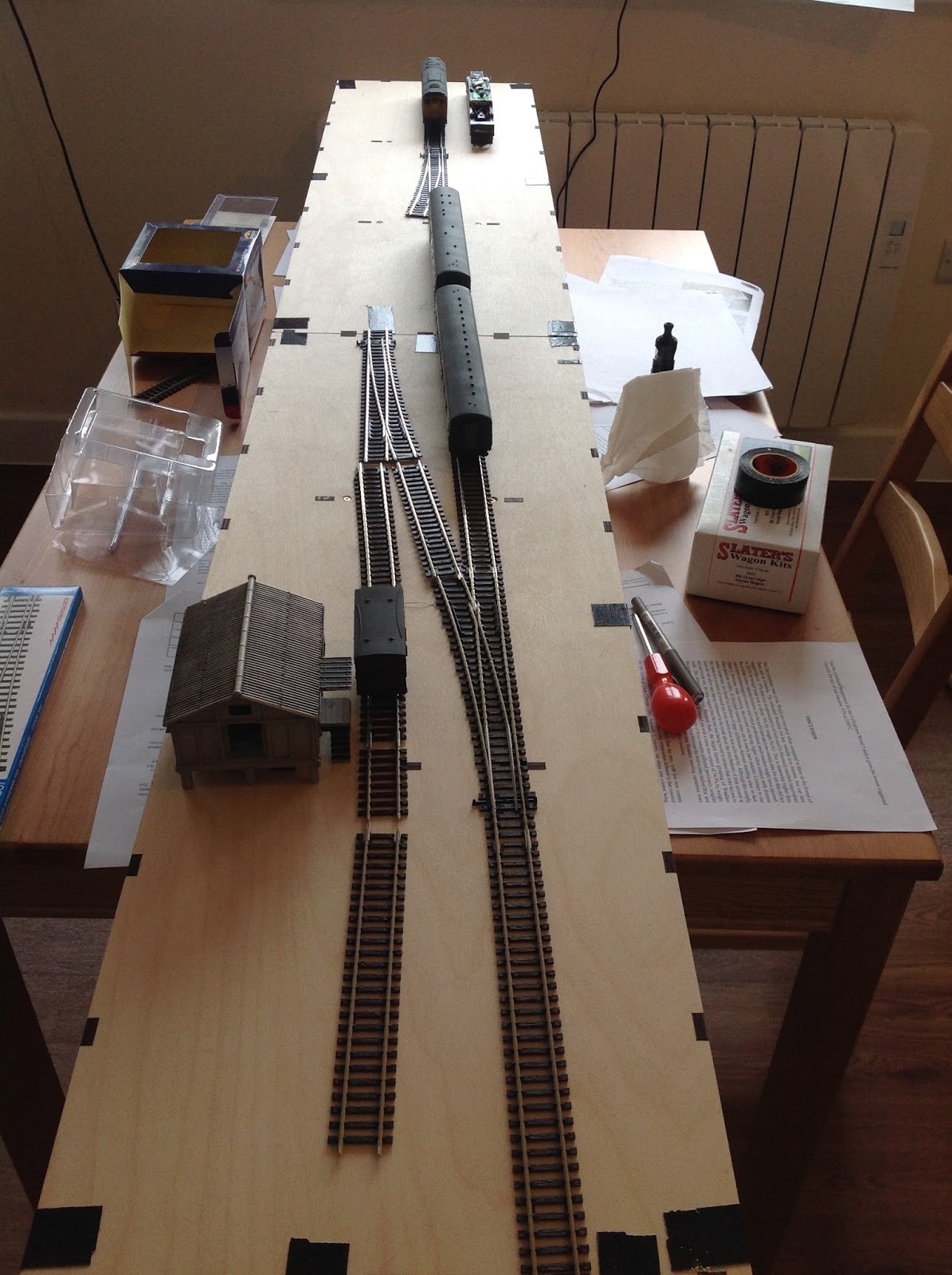 Choppers Railway: Watergate Halt: A new micro-layout begins