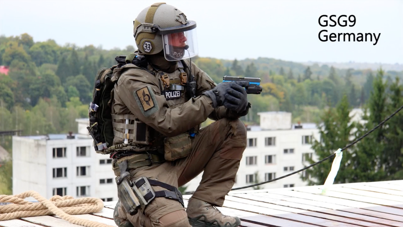 Gsg9 1/87 Unité spéciale: Exercice ATLAS 2017