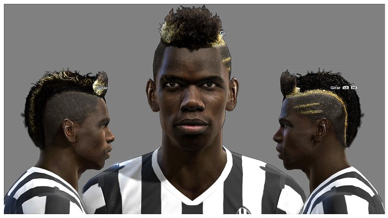 pes-modif: Paul Pogba Face By Ausa92