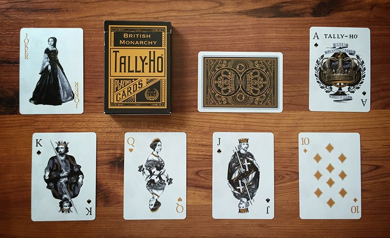 Deck View: British Monarchy Tally-Ho Playing Cards