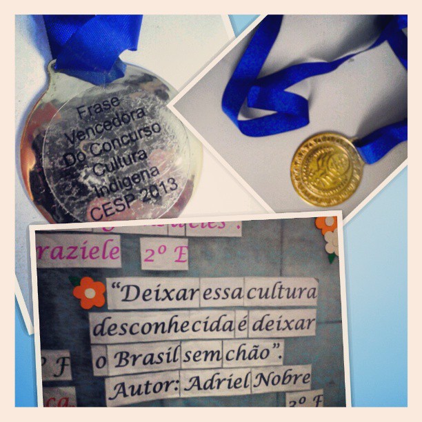 Cultura Indígena - CESP 2013: Foto do aluno Adriel Nobre- 3º F