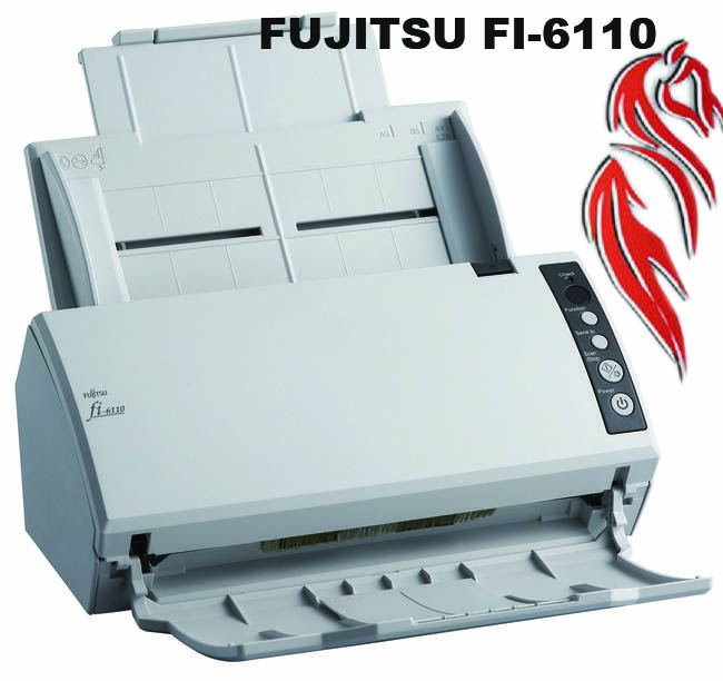 Harga Scanner LJK Murah: Scanner LJK Fujitsu Scanner fi-6110 White