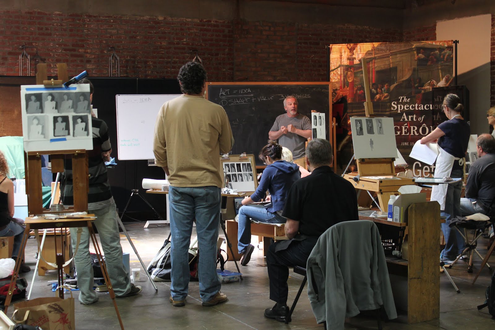 Concept Design Academy: CAC Master Artist Workshop with Steve Huston