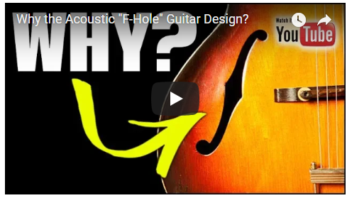 Why the Acoustic "F-Hole" Guitar Design? | Creative Guitar Studio