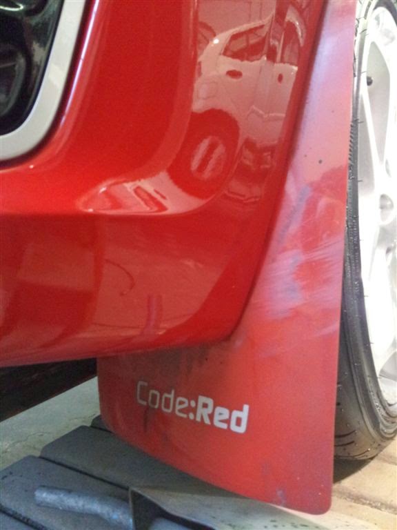 The Green I Signs Blog: Ford Focus ST Code Red Wolf car graphics ...