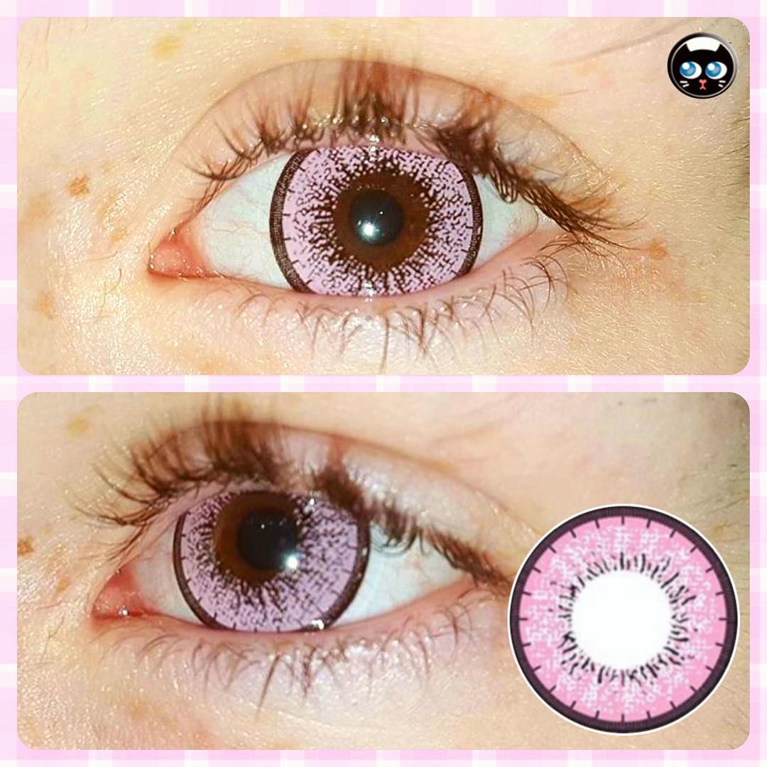 Ohmykitty Blog : Review Blytheye Pink Color Contact Lens by @m.u.k.a.d.e