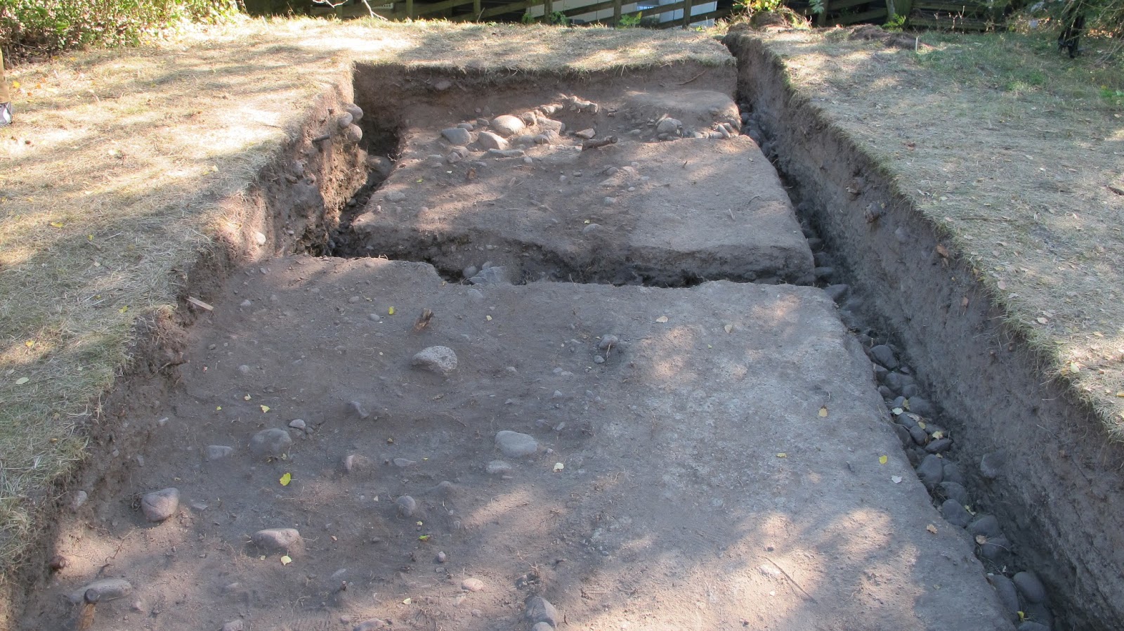 Gamla Uppsala - a mythical centre: A medieval ditch and a new great mound!