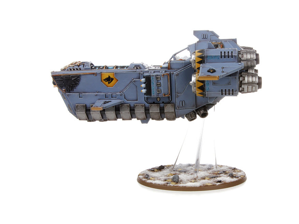 Space Longboats in Space - The Stormfang Gunship & Stormwolf Have ...