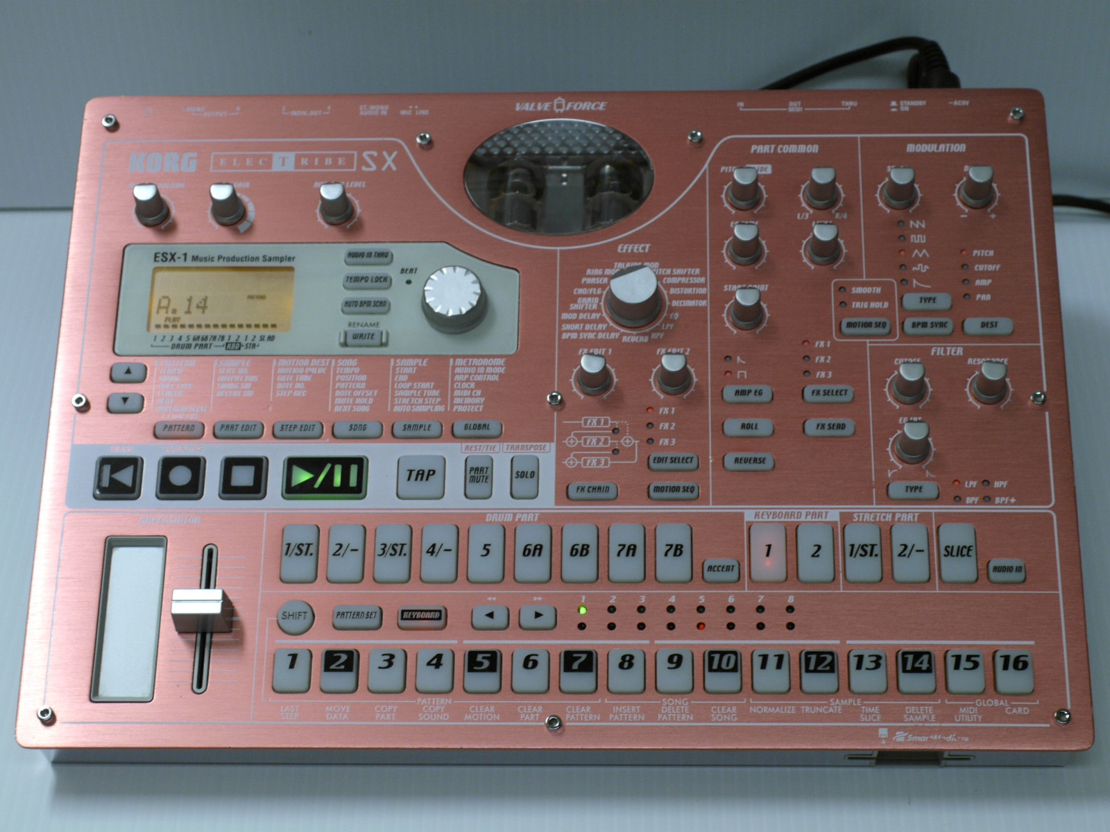 MATRIXSYNTH: Korg Electribe SX ESX-1 SN (21)00013627
