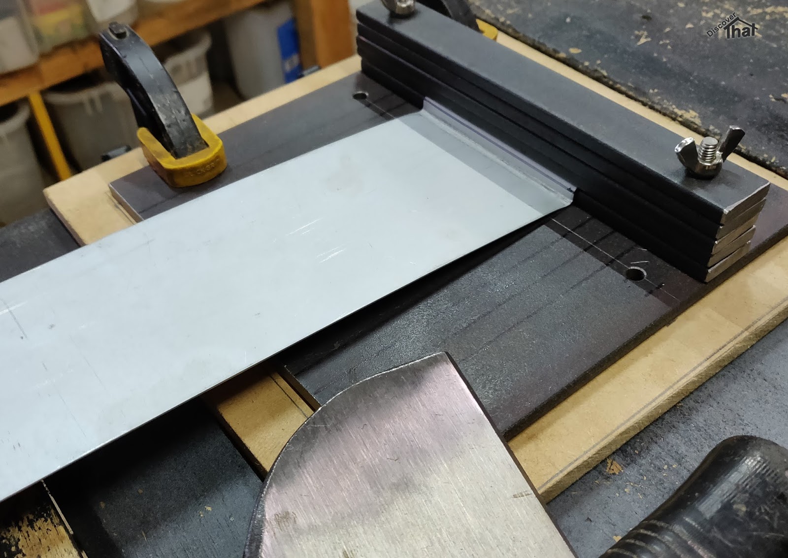 DiscoverThat - Journal: Sheet bending jig