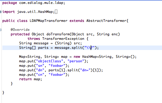Second Screen Re-targeting: Use Mule LDAP Connector to Create a New User