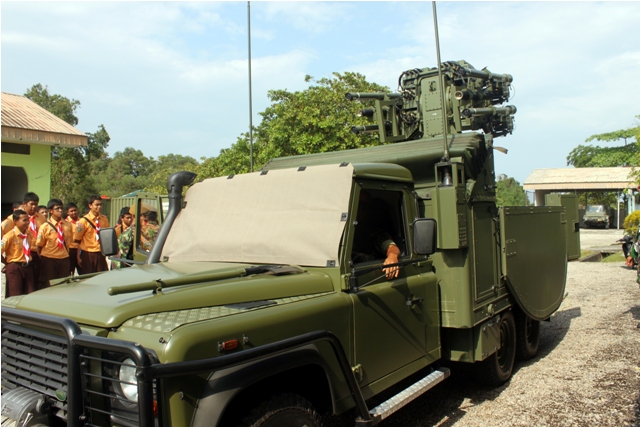 :: Pramuka Vidatra ::: Kunjungan Den Arhanud Rudal 002 dan Bantara (1)