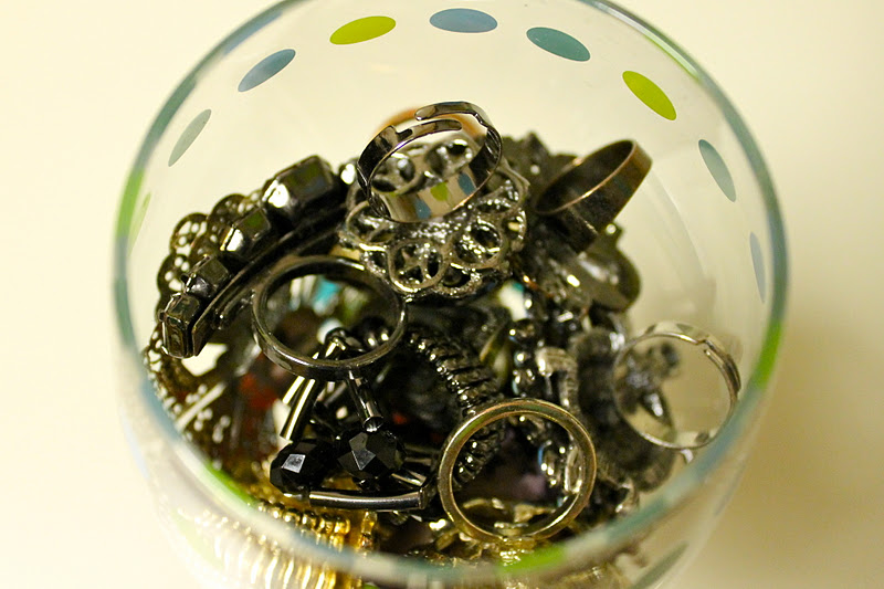 Using household items as Accessory Organizers! - Lil bits of Chic