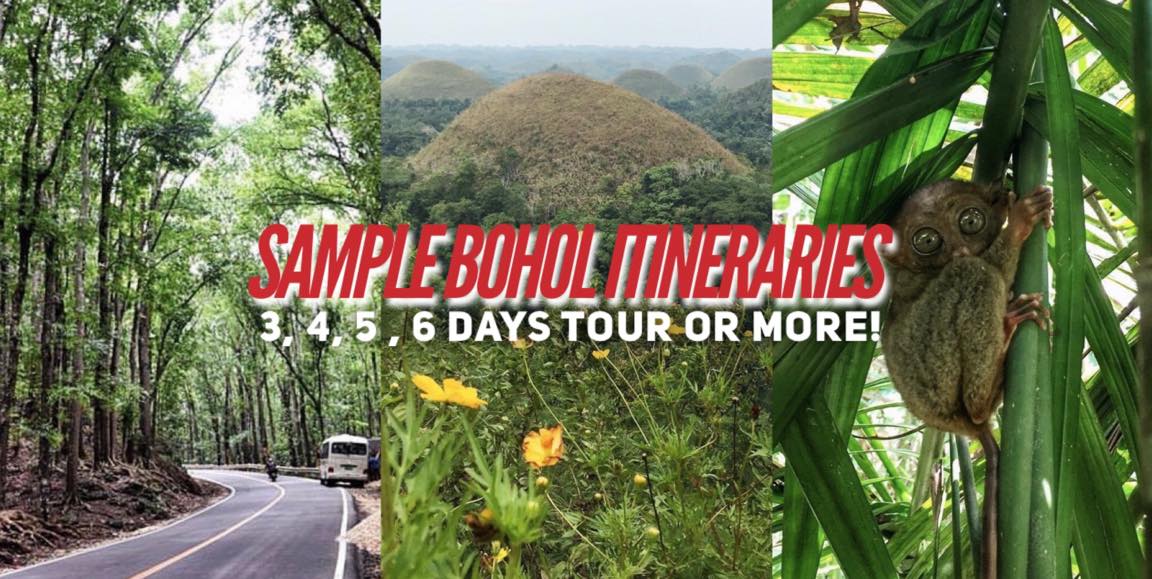 3 Day Bohol Tourist Spots Itinerary