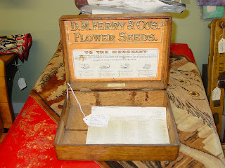 Fox Den Findings: Primitive Country Store Counter Top Seed Boxes