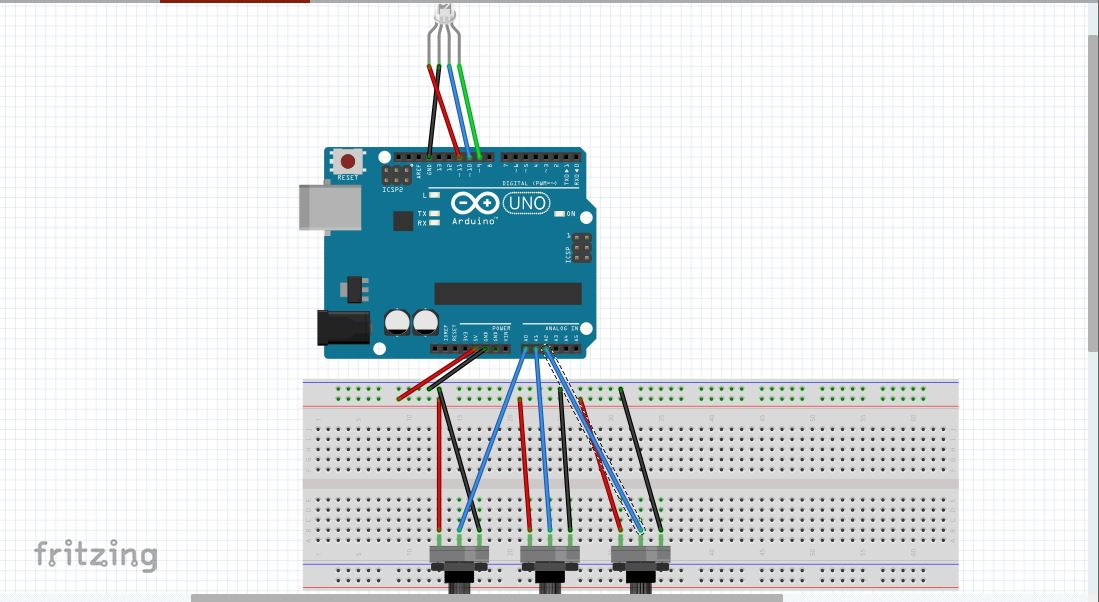 Mixing Color with RGB LED!!