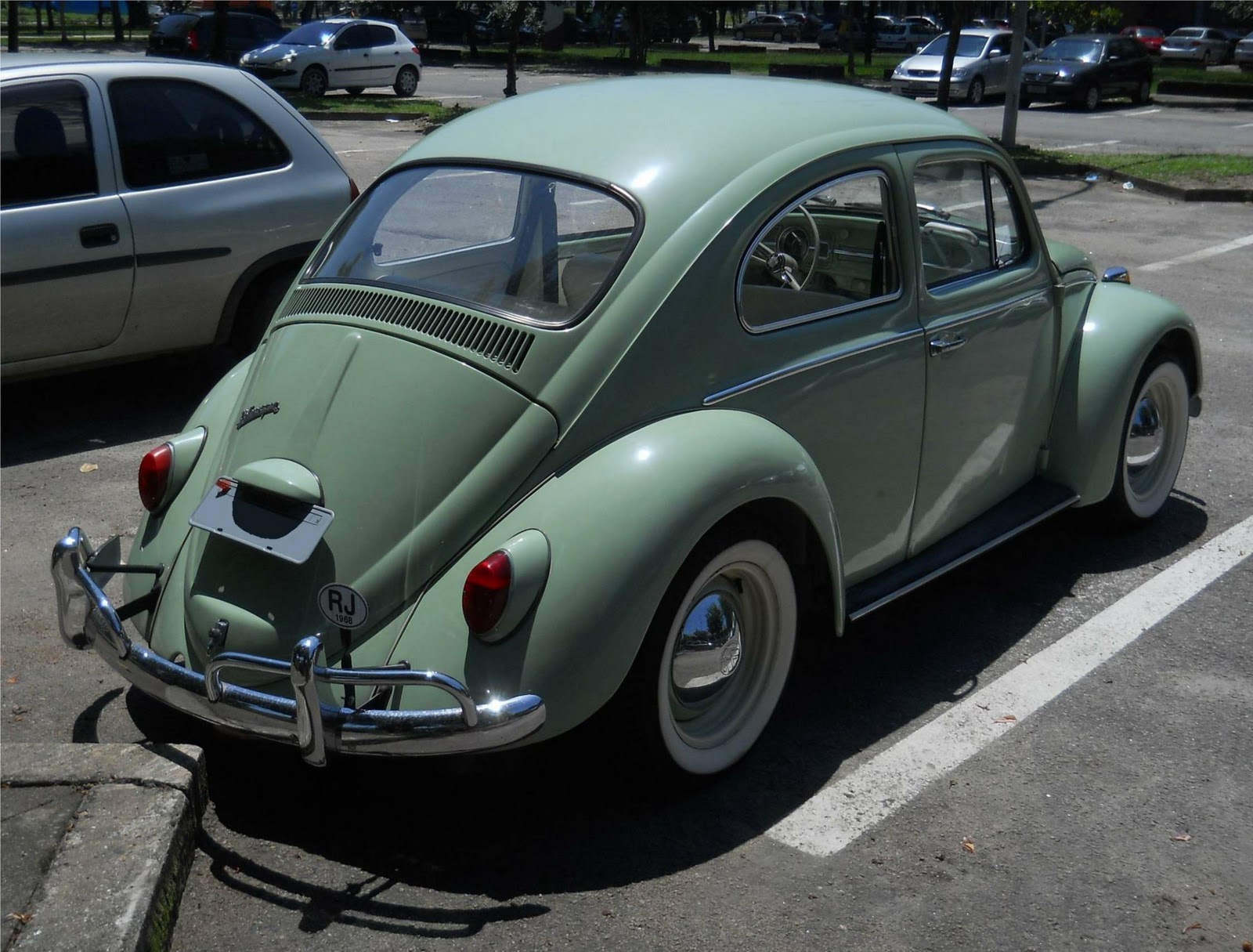 Registros Automotivos do Cotidiano: VW Fusca 1968