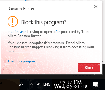 Trend Micro' dan ücretsiz Ransomware engellem yazılımı : RANSOMBUSTER
